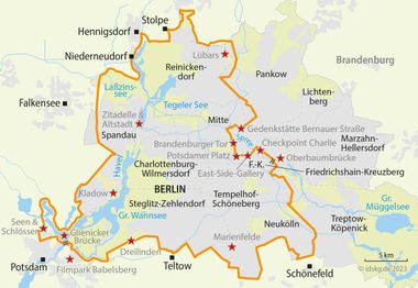 Mauer-Radweg Berlin - Radtour Radreise Radurlaub – Velociped