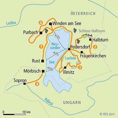 Neusiedler See: Sternradtour - Velociped